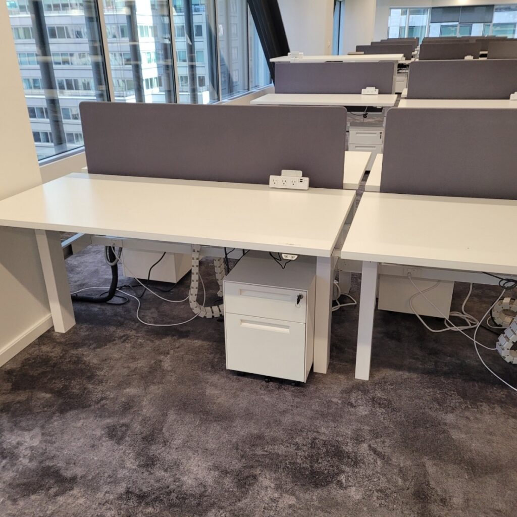 Used Haworth Technical Benching