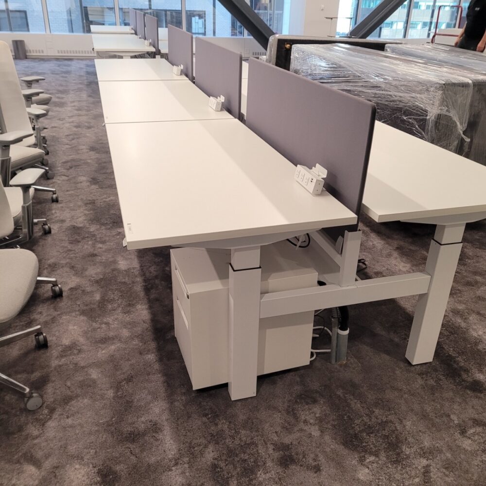 Used Haworth Technical Benching