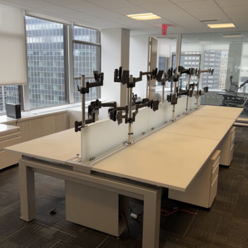 Jones – Used Innovant Trading Desk Benching System - Saraval Industries ...